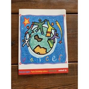 Unicef | Art | Vintage Unicef Gift Wrap Book Of Wrapping Paper Sheets ...